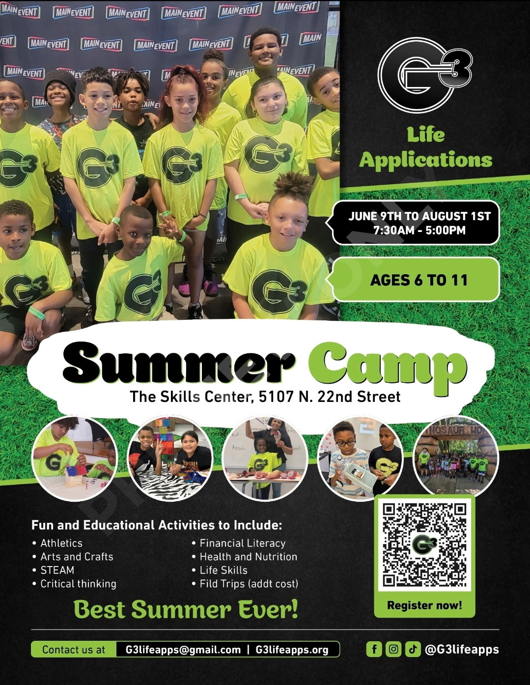 Upcoming Events – G3 Life Applications, Inc.